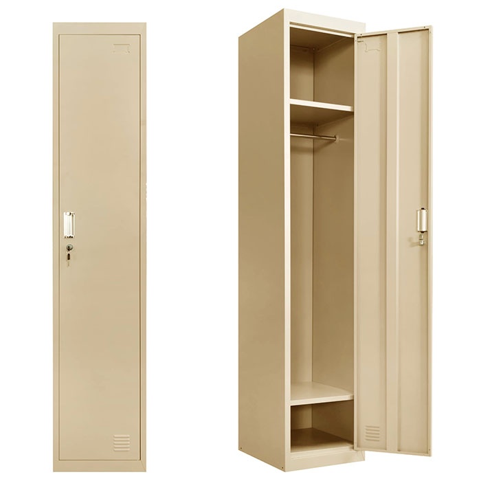 one door steel locker